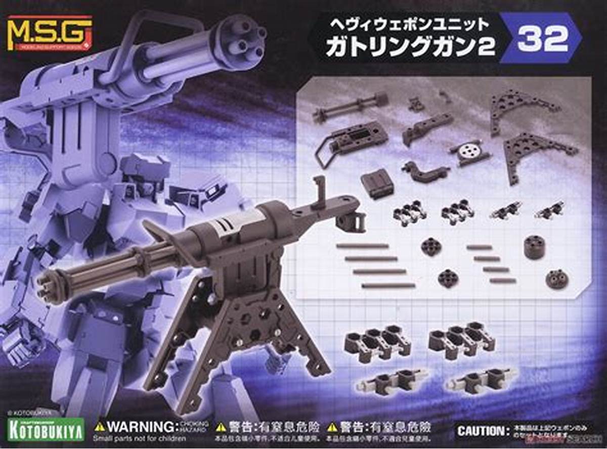 HEAVY WEAPON UNIT32 GATLING GUN2 | Wargaming.cl