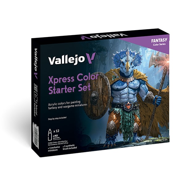 XPRESS COLOR SET: STARTER SET (12 COLORS + FIGURE + BRUSH), 18ML ...
