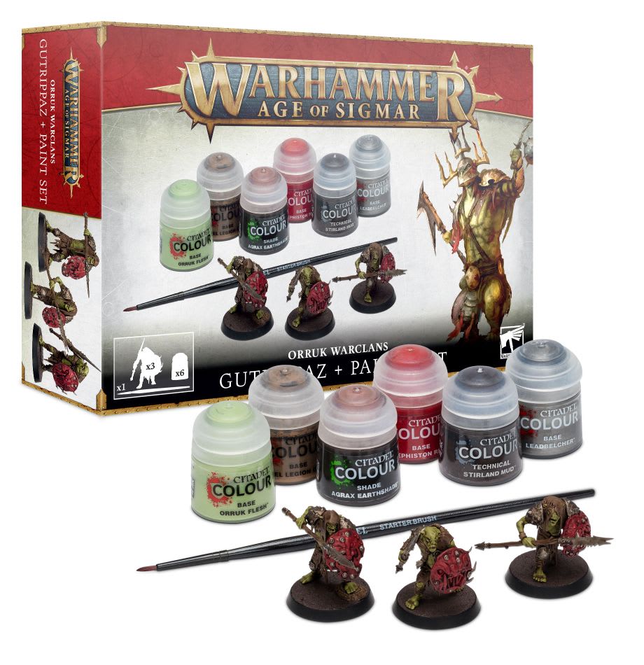 gutrippaz + paints set | bodega.wargaming.cl