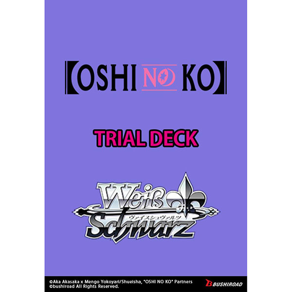 Weiss Schwarz: Oshi No Ko Trial Deck | bodega.wargaming.cl