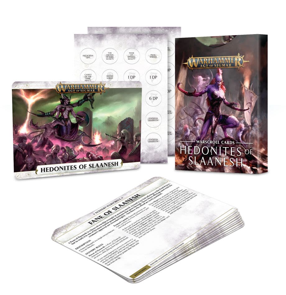 WARSCROLLS: HEDONITES OF SLAANESH (INGLES) | bodega.wargaming.cl