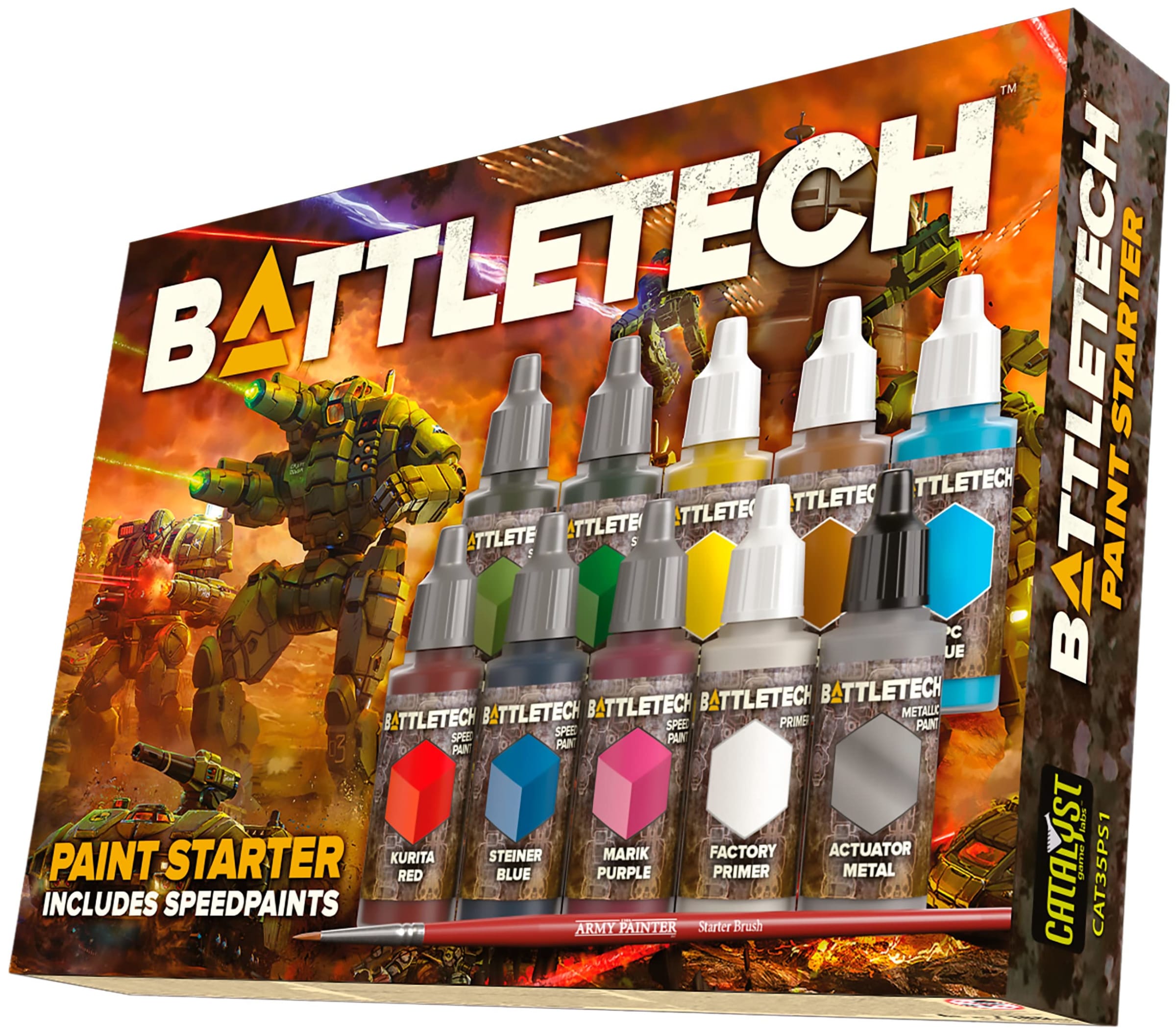 BATTLETECH - PAINT SET STARTER | Wargaming.cl