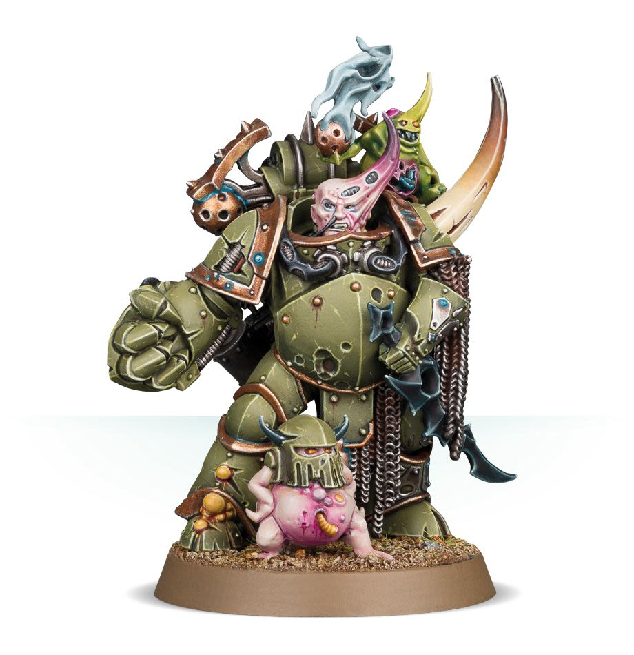 DEATH GUARD PLAGUE MARINE CHAMPION | Wargaming.cl
