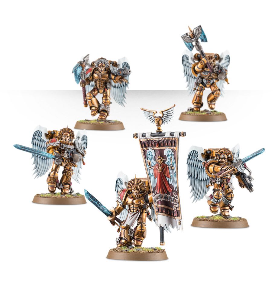 BLOOD ANGELS: SANGUINARY GUARD new box | Wargaming.cl