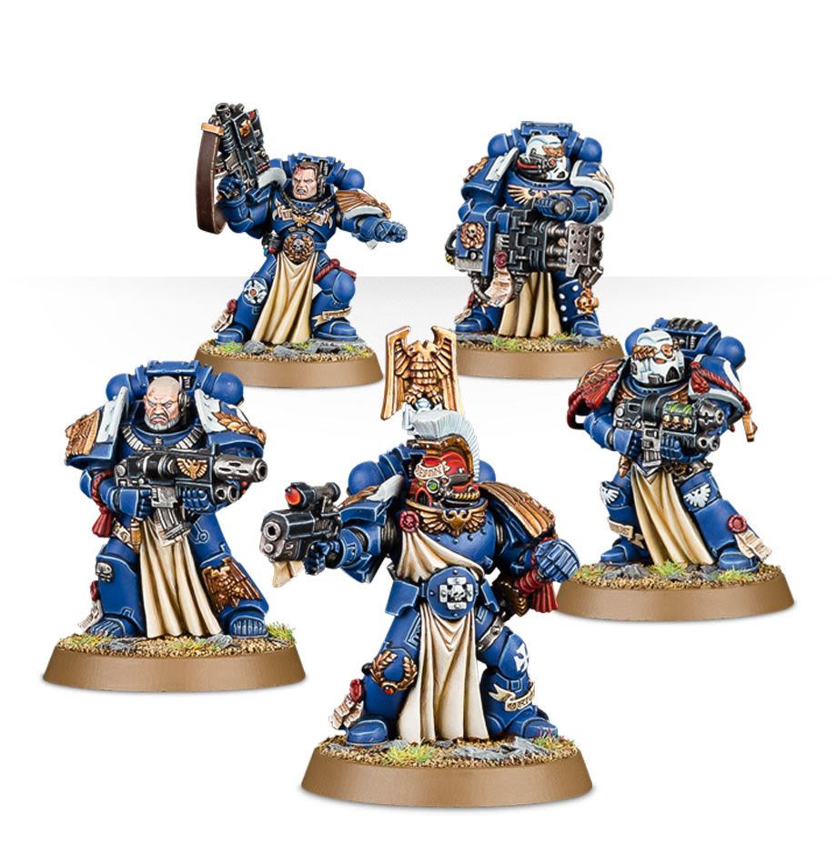 SPACE MARINE STERNGUARD VETERAN SQUAD OLD BOX | Wargaming.cl