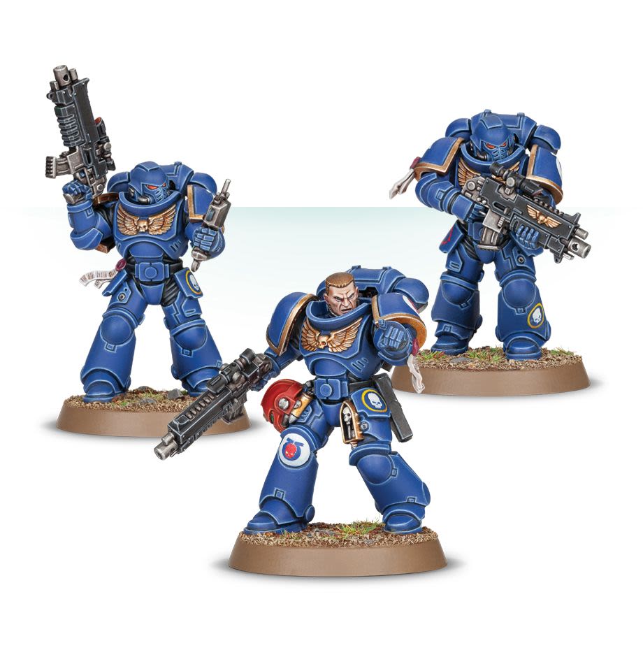 SPACE MARINES PRIMARIS INTERCESSORS (EASY TO BUILD) | Wargaming.cl