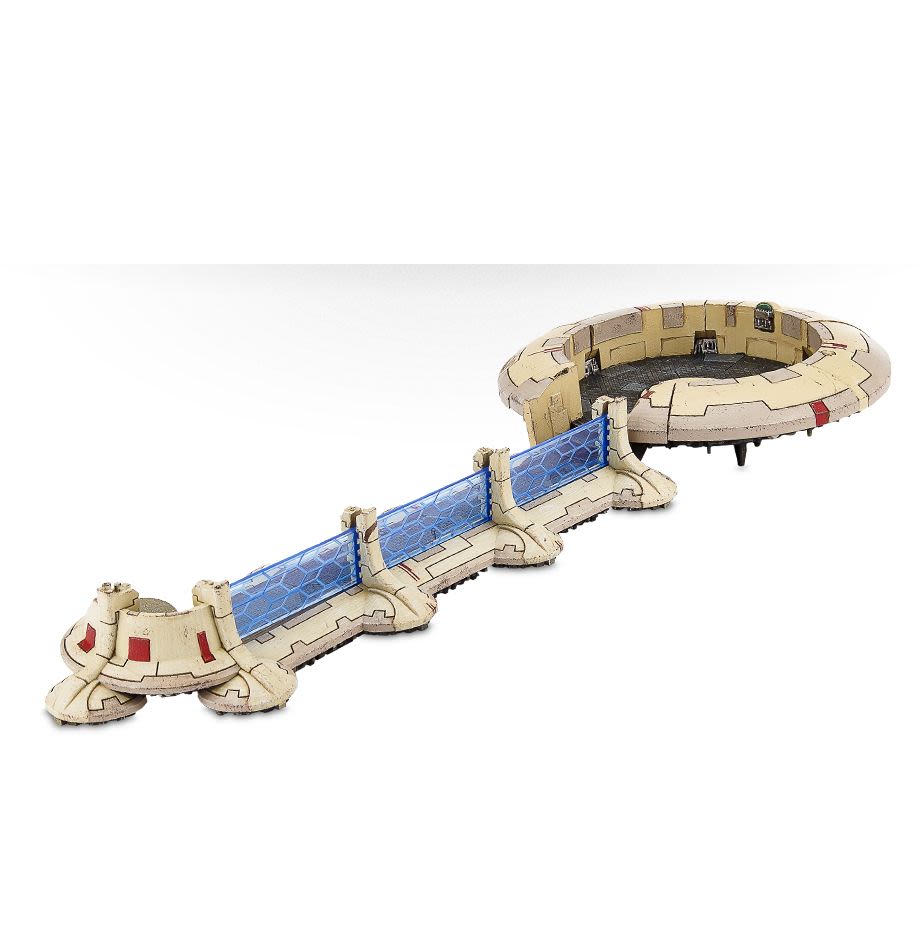 TAU EMPIRE TIDEWALL SHIELDLINE | Wargaming.cl