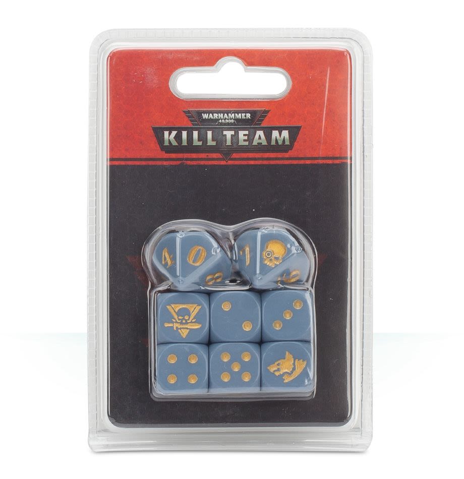 KILL TEAM SPACE WOLVES DICE | Wargaming.cl