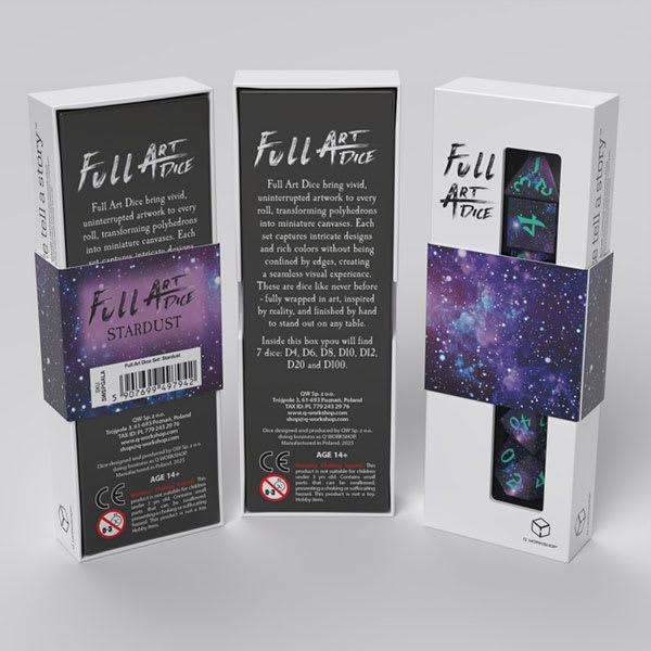7-DIE SET FULL ART: STARDUST | Wargaming.cl