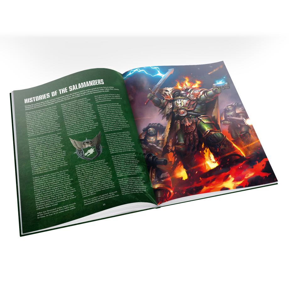 CODEX: SALAMANDERS (ESPAÑOL) | Wargaming.cl
