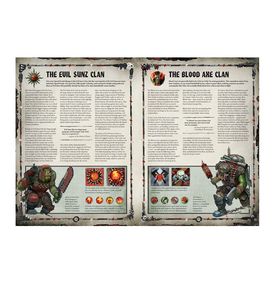 ORKS CODEX COLLECTOR'S EDITION (HARDBACK) (INGLÉS) | Wargaming.cl