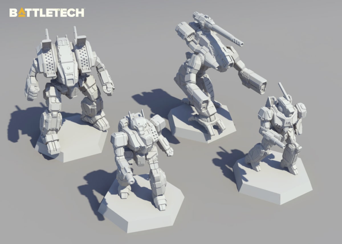 Battletech: Inner Sphere Command Lance | Wargaming.cl