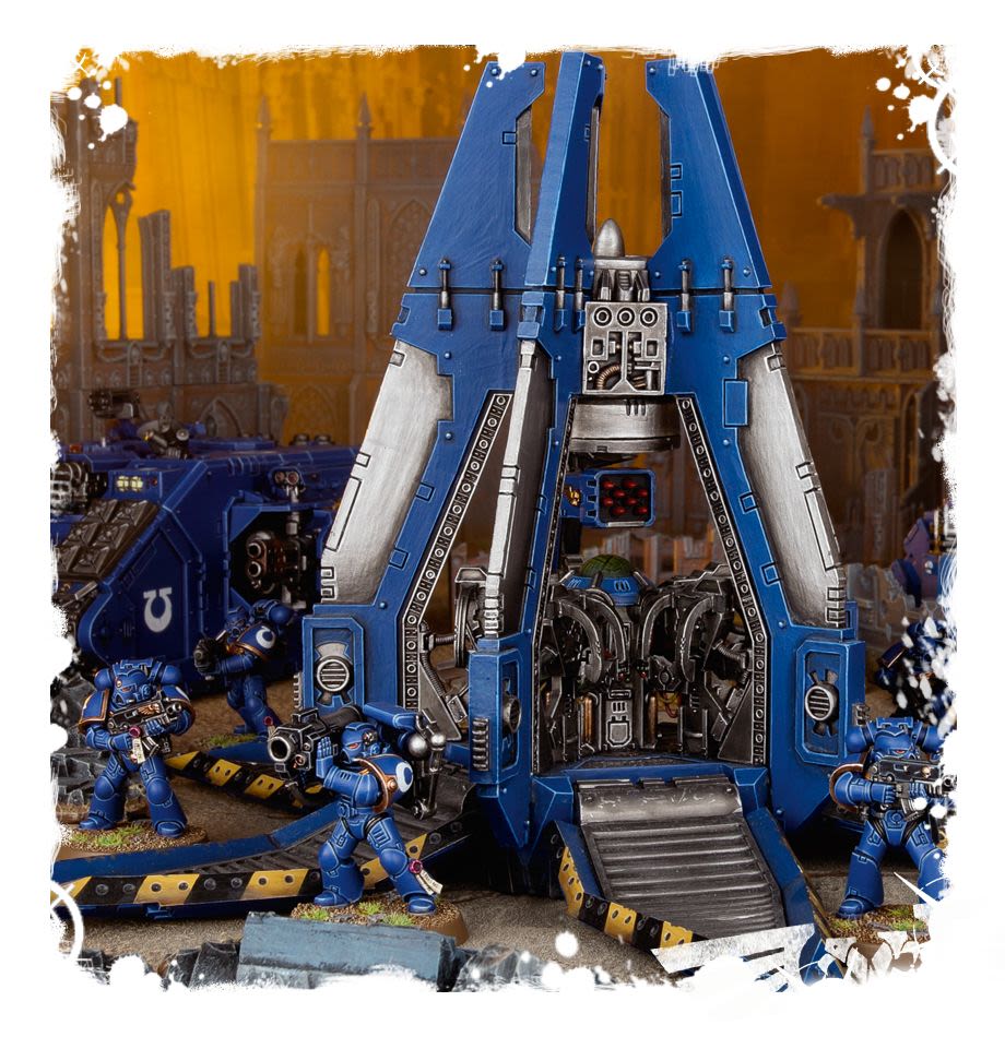 WARHAMMER 40K: SPACE MARINE DROP POD | Wargaming.cl