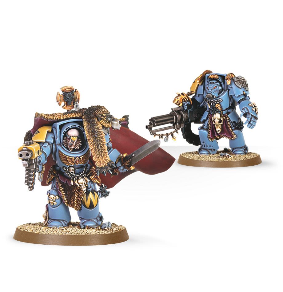 SPACE WOLVES WOLF GUARD TERMINATORS | Wargaming.cl