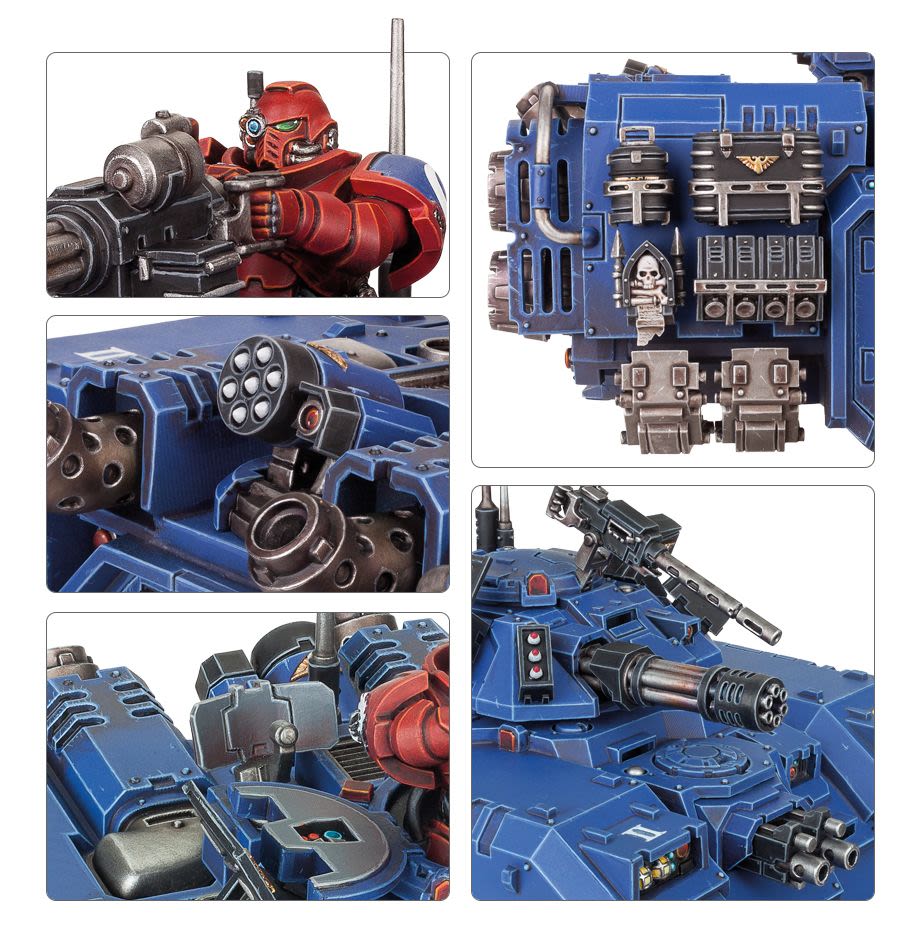 SPACE MARINES PRIMARIS REPULSOR | Wargaming.cl