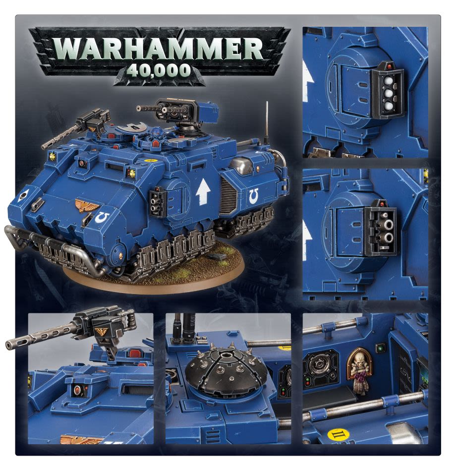 SPACE MARINES PRIMARIS IMPULSOR | Wargaming.cl