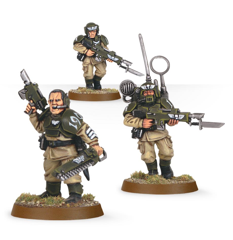 ASTRA MILITARUM CADIAN SHOCKTROOPS (CADIAN INFANTRY SQUAD) | Wargaming.cl