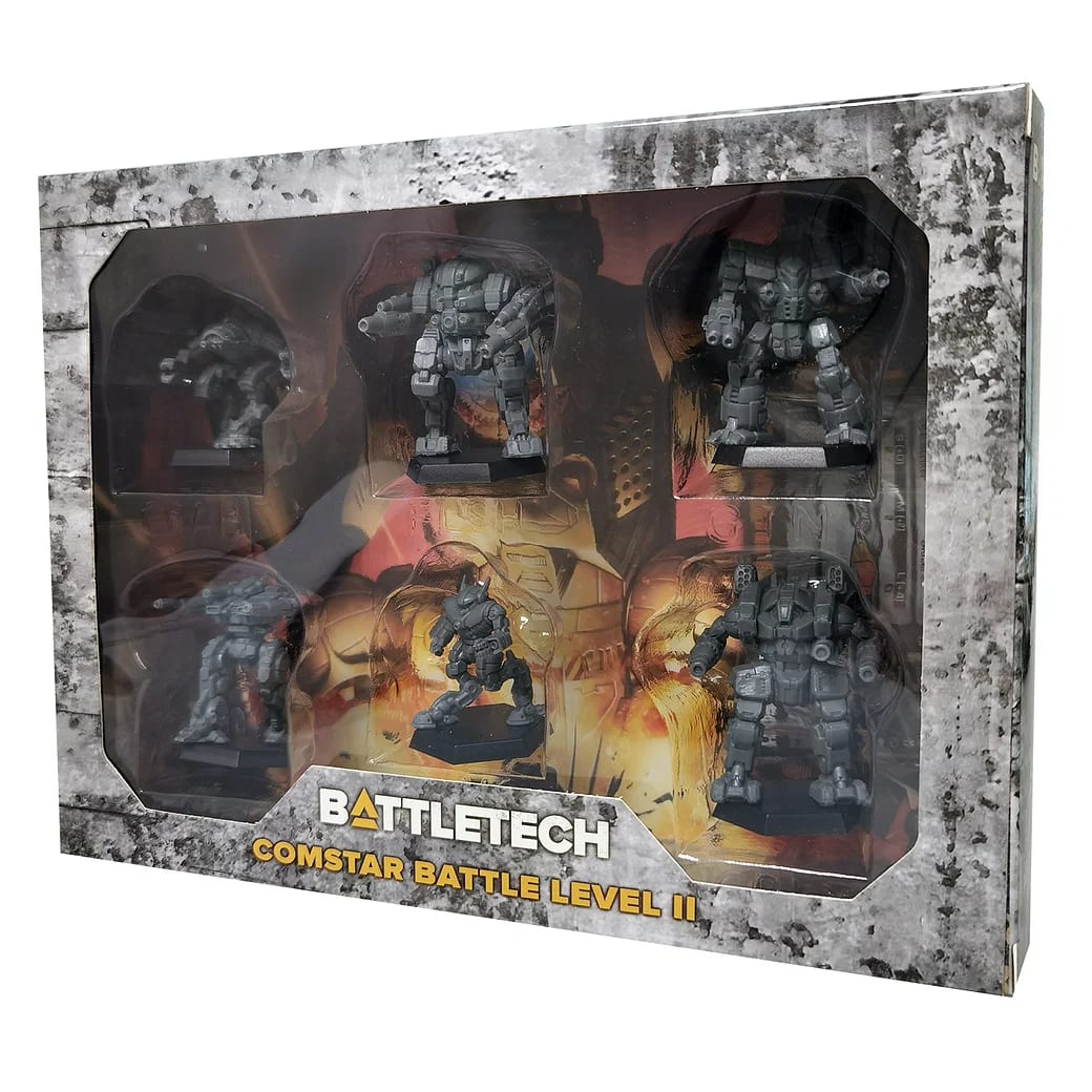 BATTLETECH - COMSTAR BATTLE LEVEL II MINIATURES PACK | Wargaming.cl