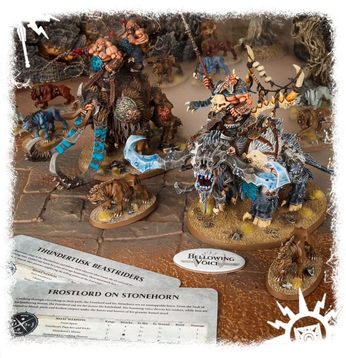 WARSCROLLS: BEASTCLAW RAIDERS (ENG) | Wargaming.cl