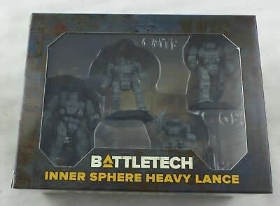 BATTLETECH - INNER SPHERE HEAVY LANCE MINIATURES PACK | Wargaming.cl