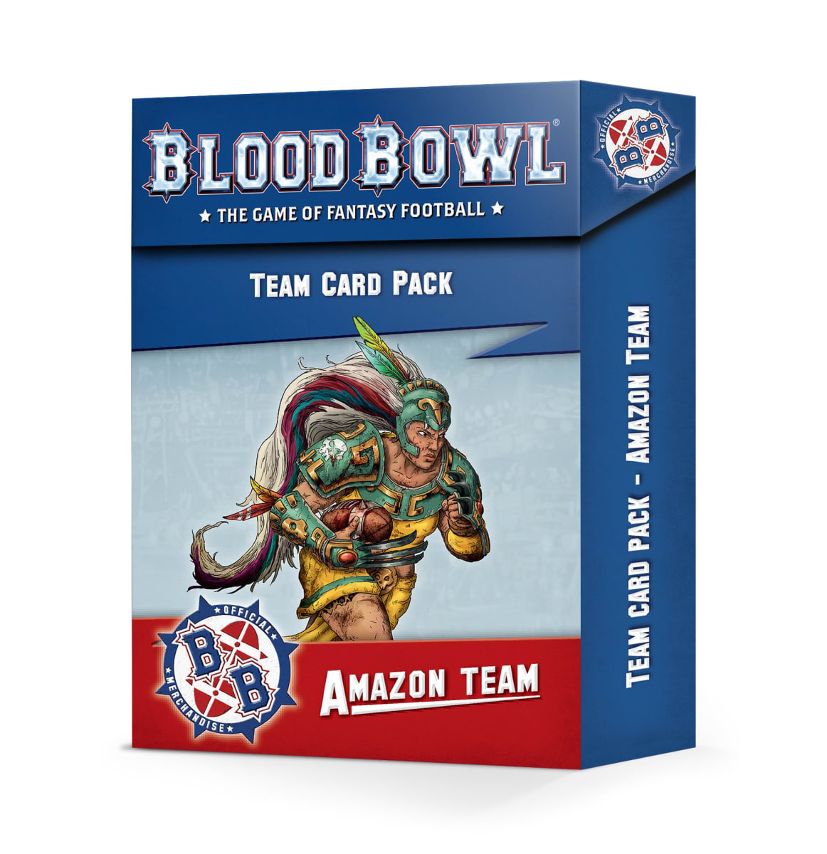 BLOOD BOWL: AMAZON TEAM CARD PACK | Wargaming.cl