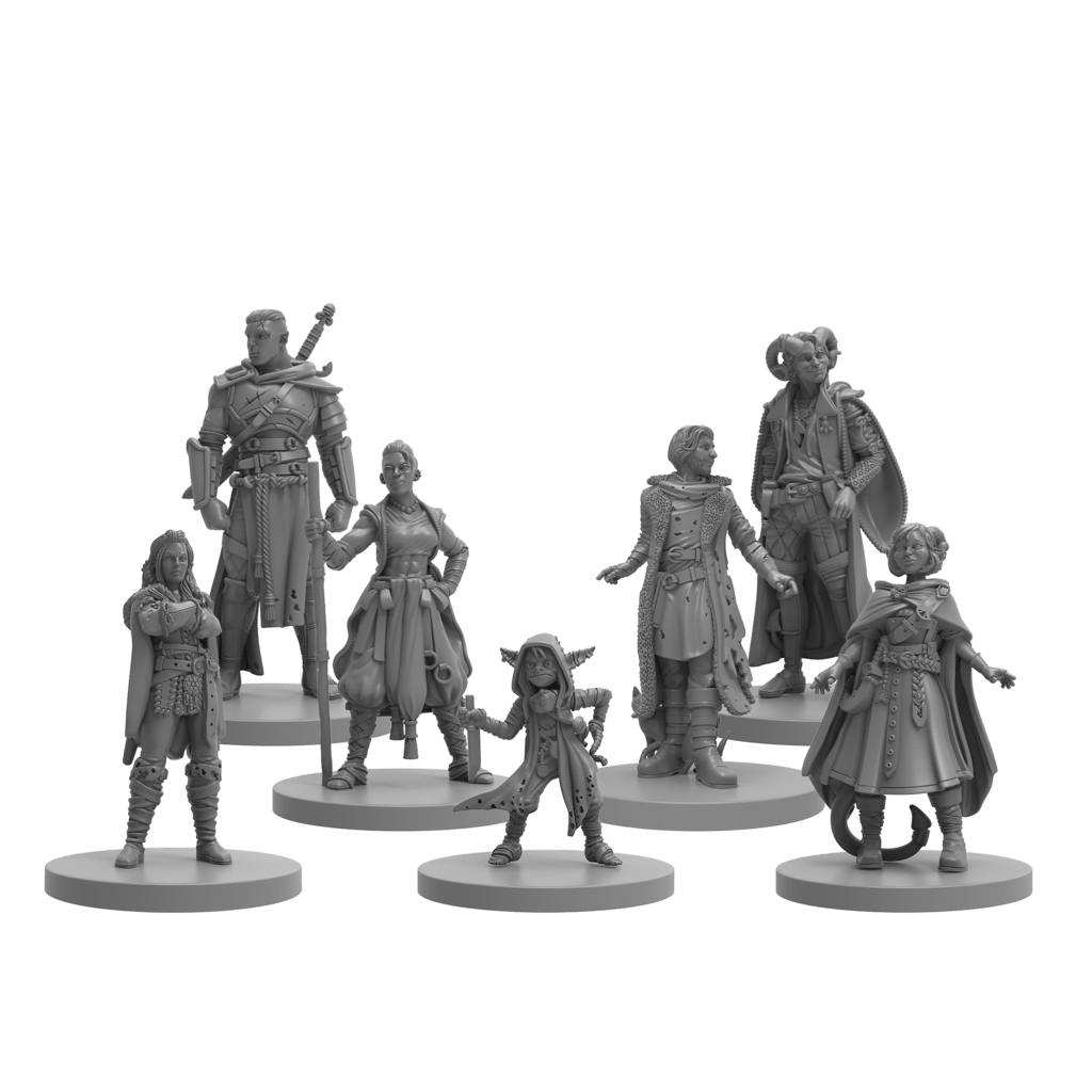Critical Role Miniatures: Mighty Nein | Wargaming.cl