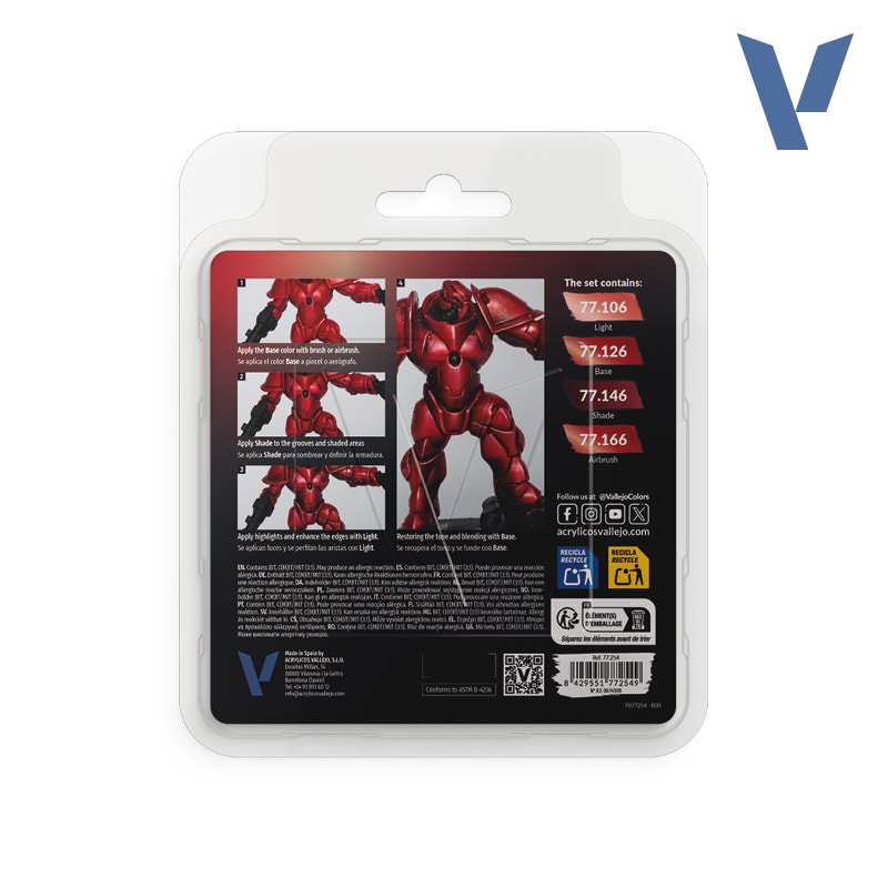 RUBY RED SET | Wargaming.cl