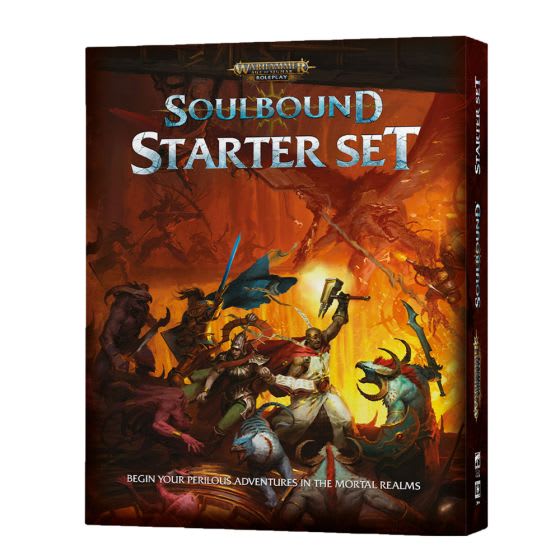 WARHAMMER AGE OF SIGMAR RPG: SOULBOUND STARTER SET | Wargaming.cl
