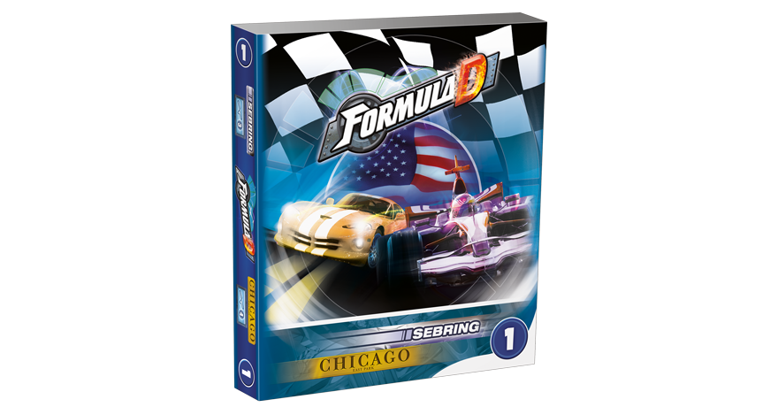 FORMULA D: EXPANSION - SEBRING / CHICAGO (ESPAÑOL/INGLES) | Wargaming.cl