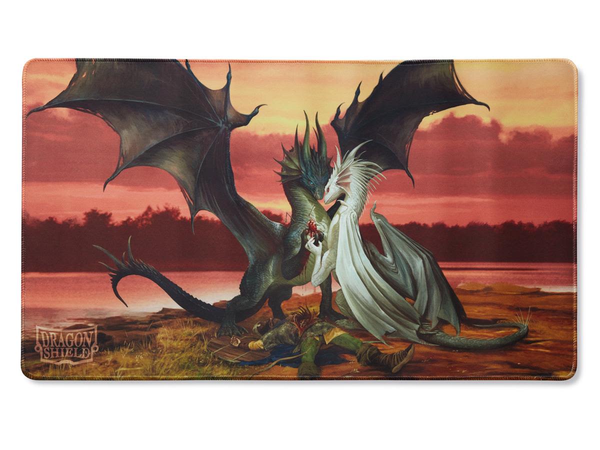 DRAGON SHIELD PLAYMAT VALENTINE DRAGONS | Wargaming.cl
