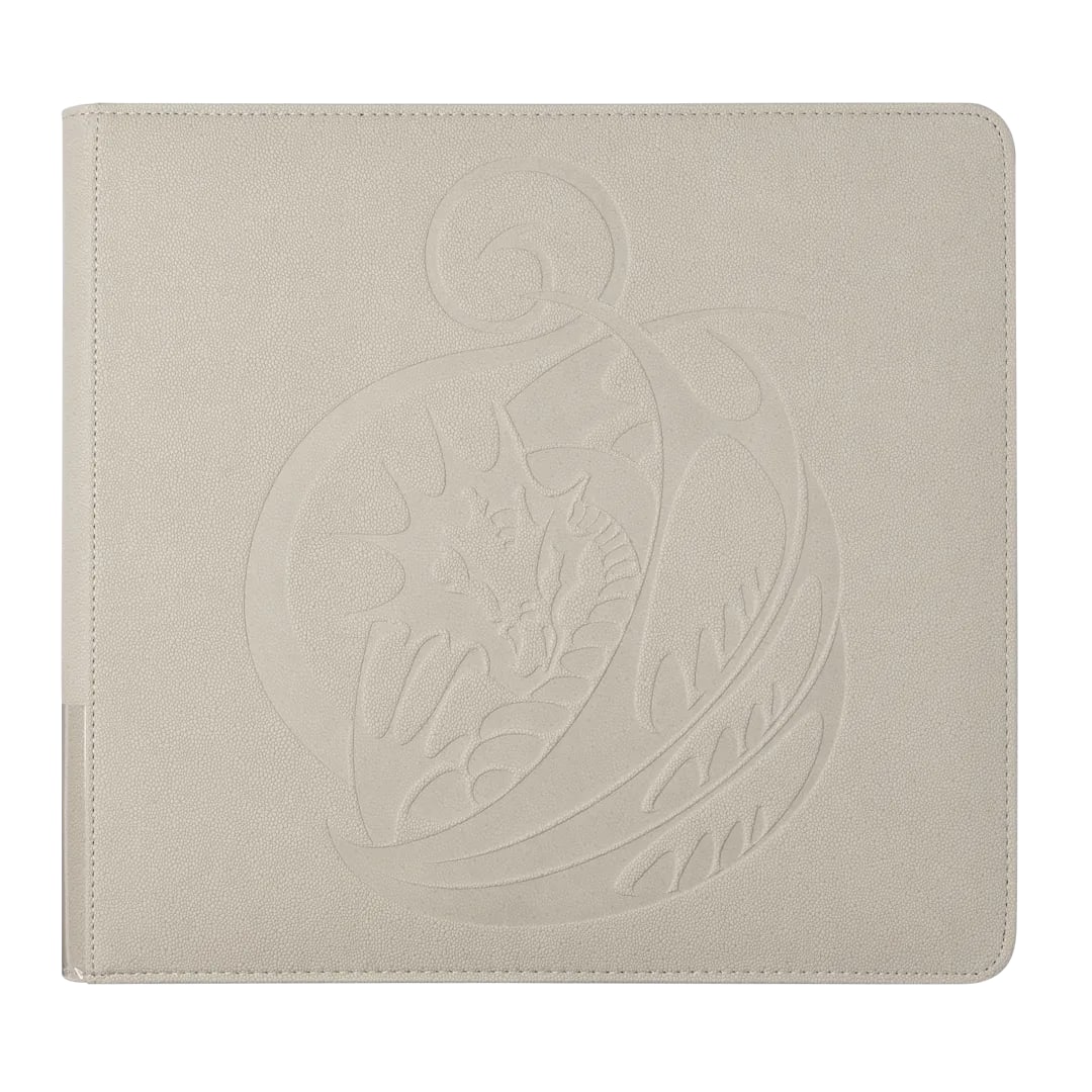DRAGON SHIELD BINDER - CARD CODEX ZIPSTER XL - ASHEN WHITE | Wargaming.cl