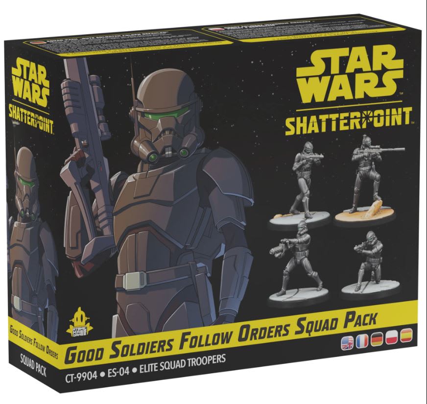 SW Shatterpoint – Good Soldiers Follow Orders Squad Pack | Wargaming.cl