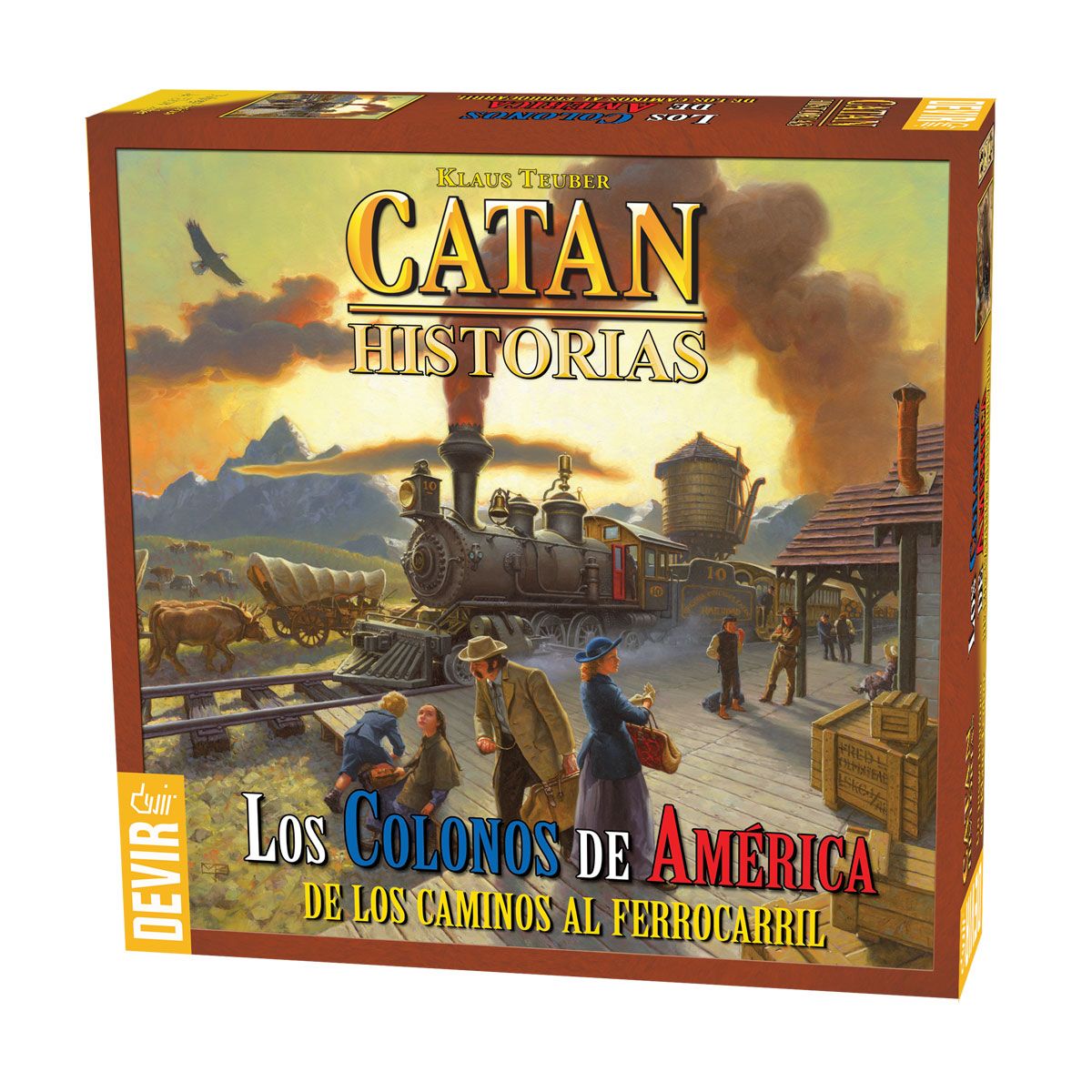 CATAN HISTORIAS: LOS COLONOS DE AMERICA (ESPAÑOL) | Wargaming.cl
