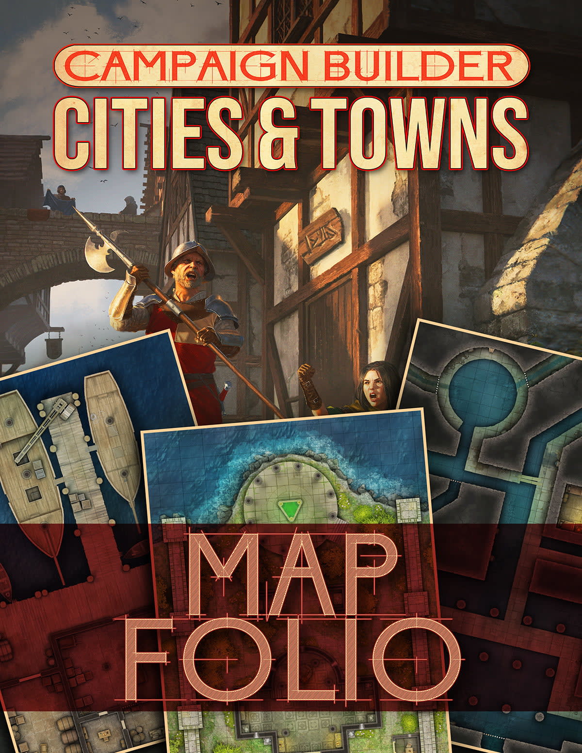 CAMPAIGN BUILDER - CITIES & TOWNS- MAP FOLIO | bodega.wargaming.cl