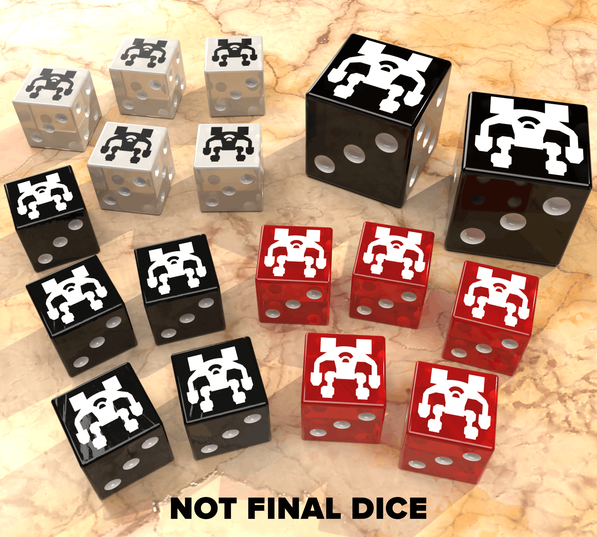 BATTLETECH - TACTICAL DICE KIT: CLAN STAR | Wargaming.cl