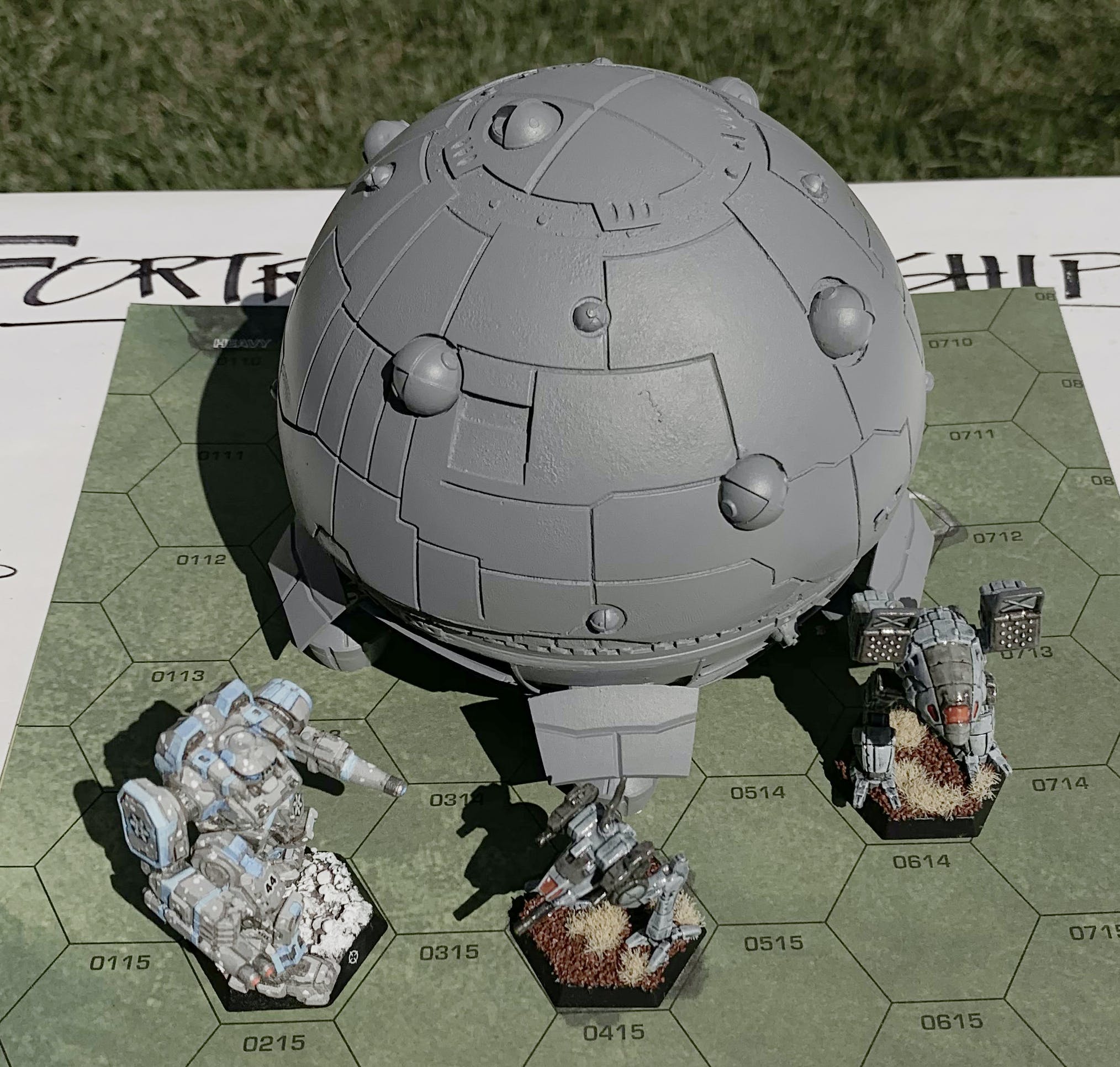 BATTLETECH - FORTRESS DROPSHIP | Wargaming.cl