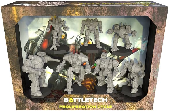 BATTLETECH: PROLIFERATION CYCLE MINIATURES BOX | Wargaming.cl