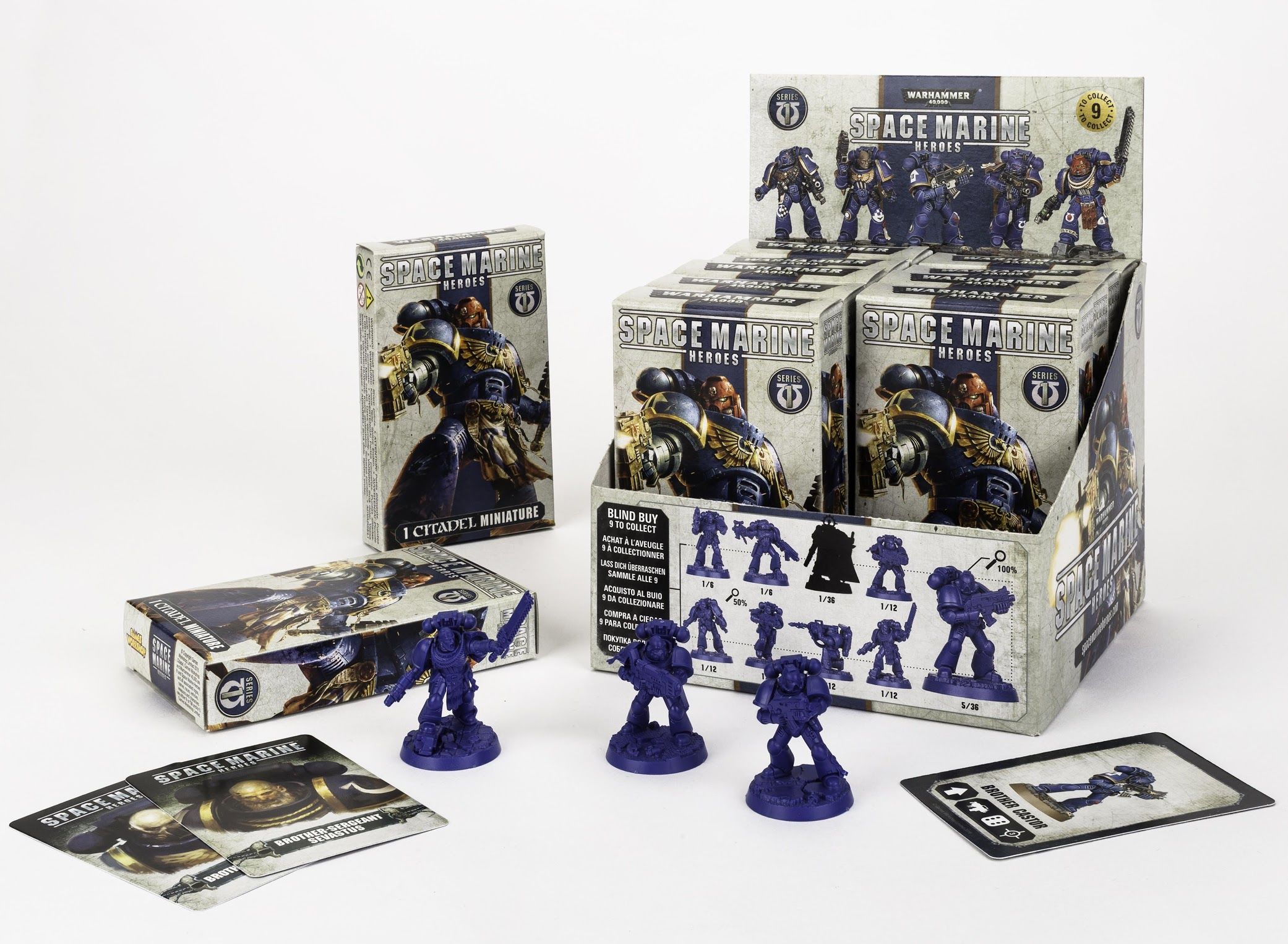 SPACE MARINE HEROES (PACK DE 12 UNIDADES) | bodega.wargaming.cl