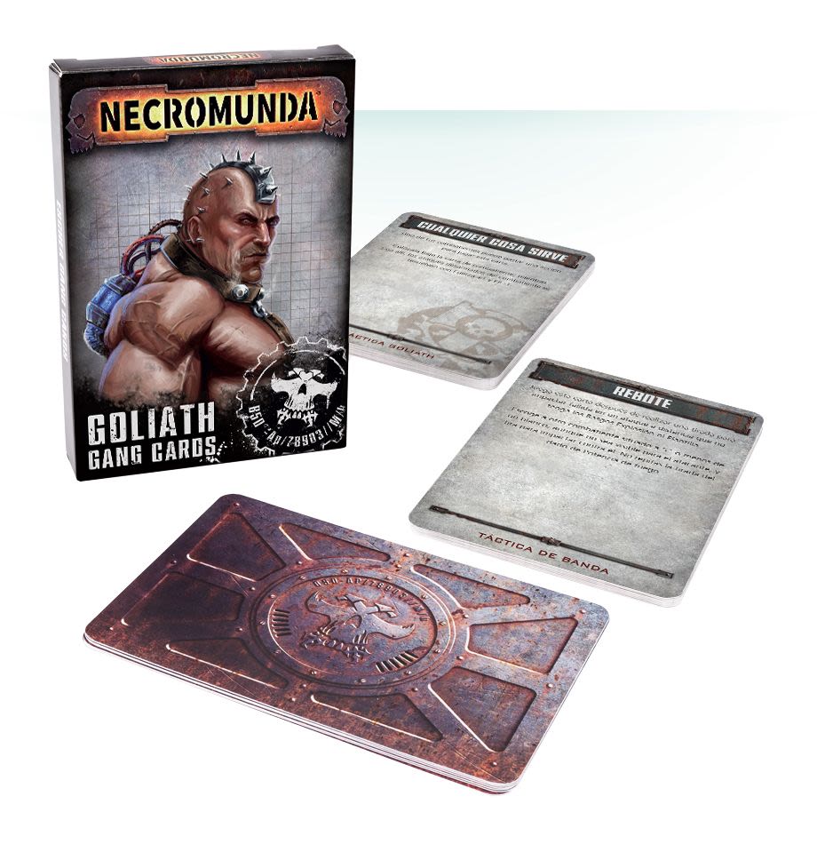 GOLIATH GANG CARDS (SPANISH) | bodega.wargaming.cl