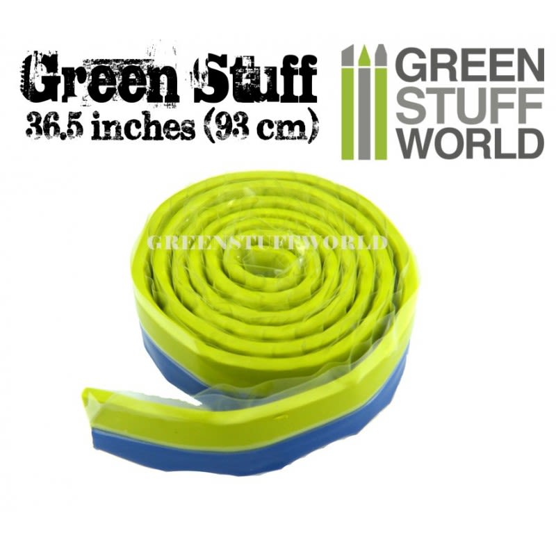 MASILLA VERDE - GREEN STUFF KNEADATITE 36.5 (93CM) | Wargaming.cl