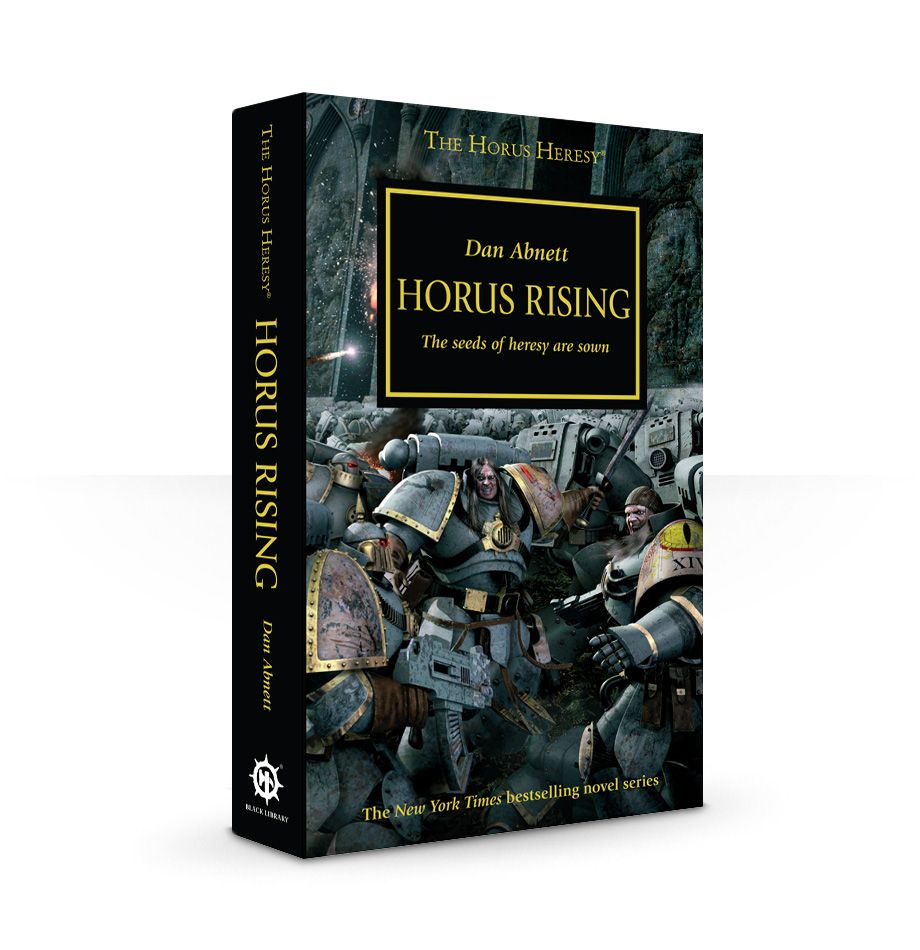 HORUS HERESY: HORUS RISING (PAPERBACK) (INGLES) | Wargaming.cl