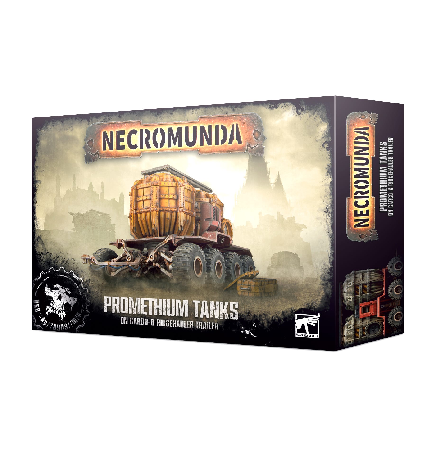 NEC. PROMETHIUM TANKS ON CARGO-8 TRAILER | Wargaming.cl