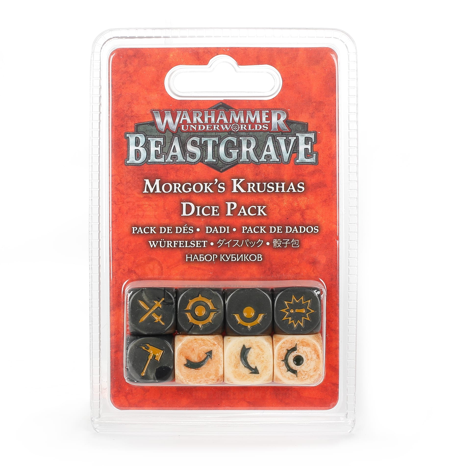 WHU: MORGOK'S KRUSHAS DICE PACK | bodega.wargaming.cl
