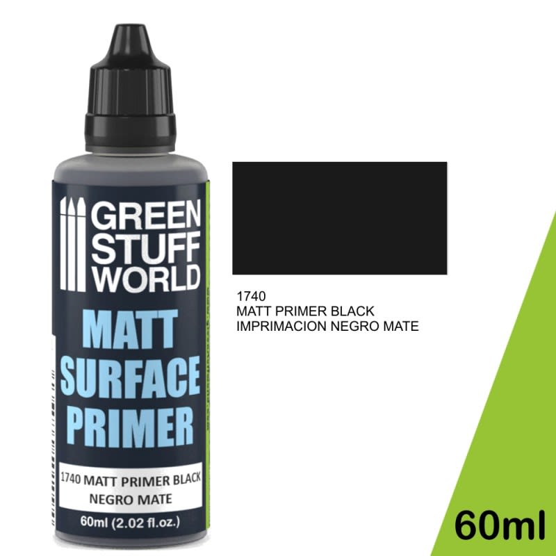 PRIMER NEGRO MATE 60ML | Wargaming.cl