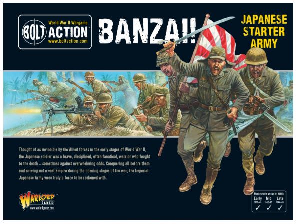 Banzai! Japanese Starter Army | Wargaming.cl