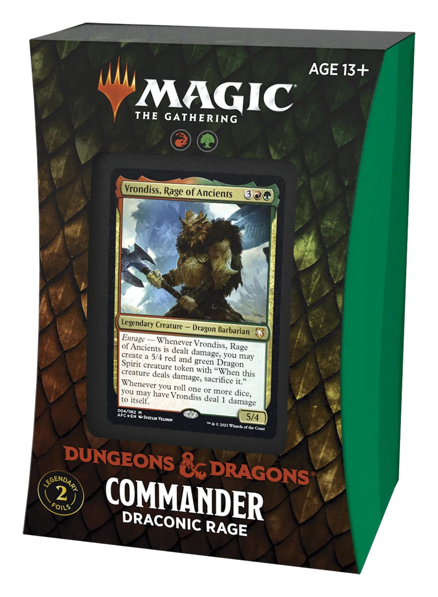 Adventures in the forgotten realms Commander deck (Esp) | Wargaming.cl