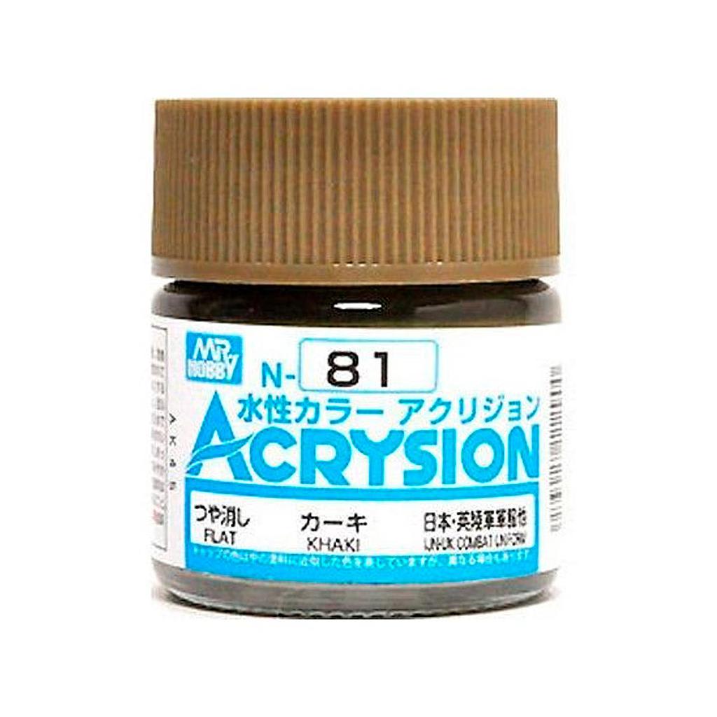 N81 ACRYSION COLOR KHAKI | Wargaming.cl
