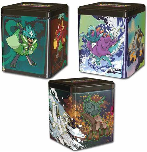 POKEMON TCG: STACKING TIN Q1 2025 | Wargaming.cl