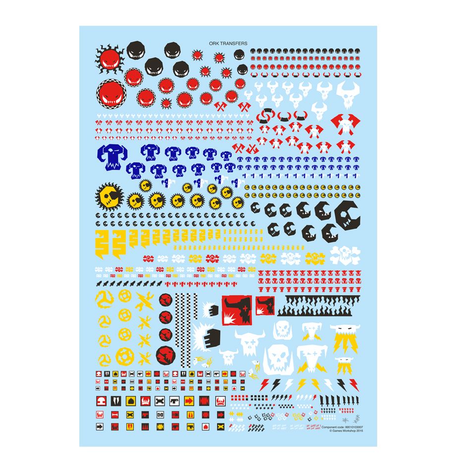 ORK TRANSFER SHEET | Wargaming.cl