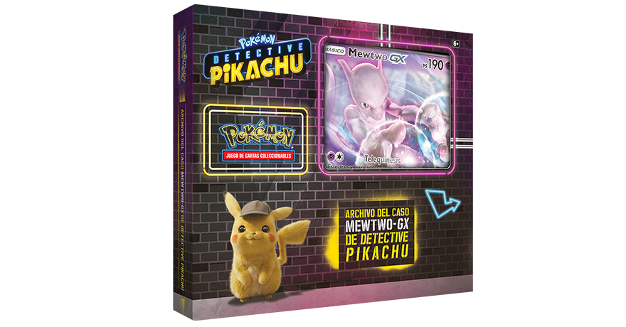 DETECTIVE PIKACHU ARCHIVO DEL CASO MEWTWO GX (ESPAÑOL) | bodega ...